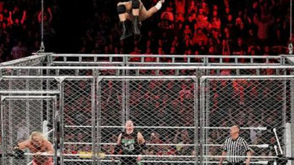 WWE: 10 Best Jumps From The Top Of A Steel Cage