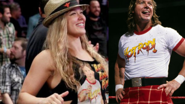 Ronda Rousey Tribute To Roddy Piper After 34 Second UFC 190 Win