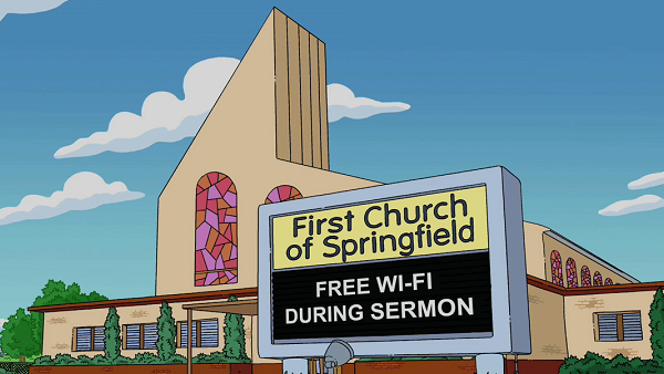 The Simpsons: 25 Best Church Marquees – Page 9