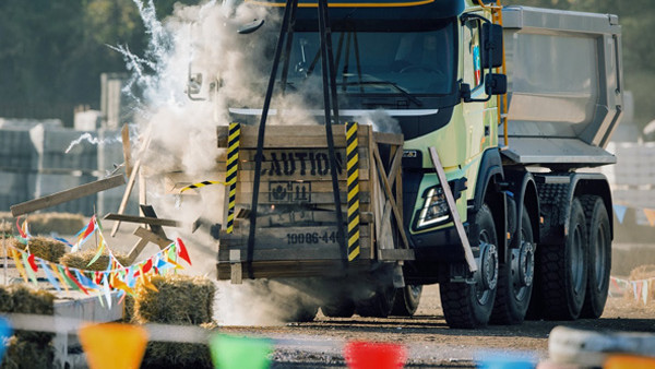 Watch Volvo Truck's Newest Live Test