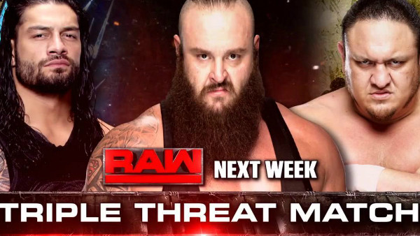 WWE Confirm Next Week's Raw Main Event