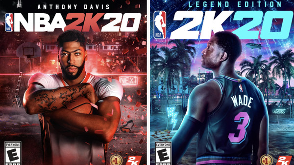 NBA 2K20 Cover Stars Revealed - Anthony Davis & Dwyane Wade