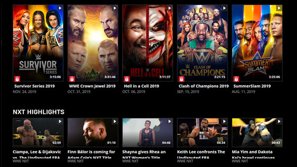 Free Tier Of WWE Network Launches