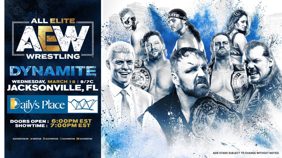 AEW Has Moved The Next Two Episodes Of Dynamite