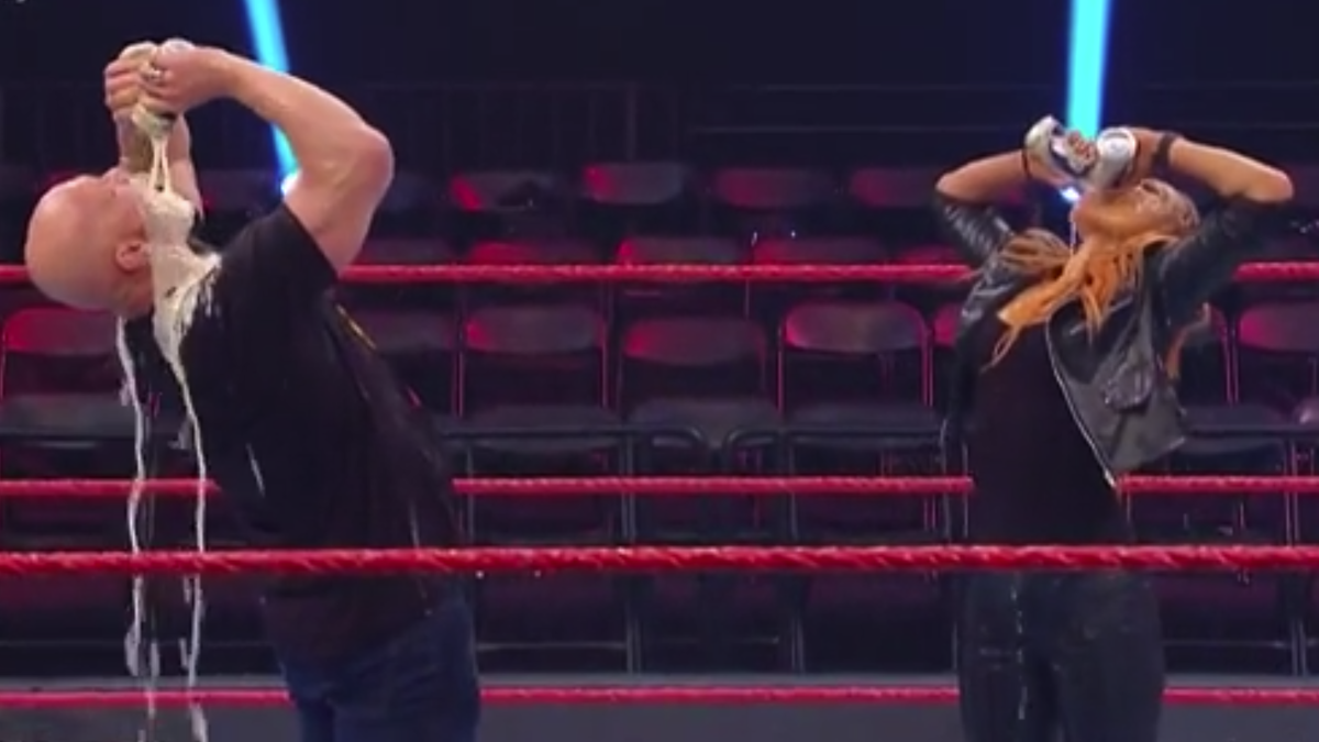 10 Impulse Reactions To The First EVER Empty Arena WWE Raw