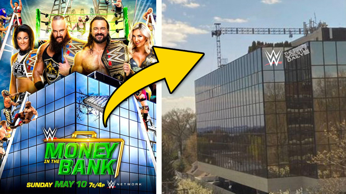 Backstage Photos: Ladder Match Filmed At WWE HQ's ROOF!