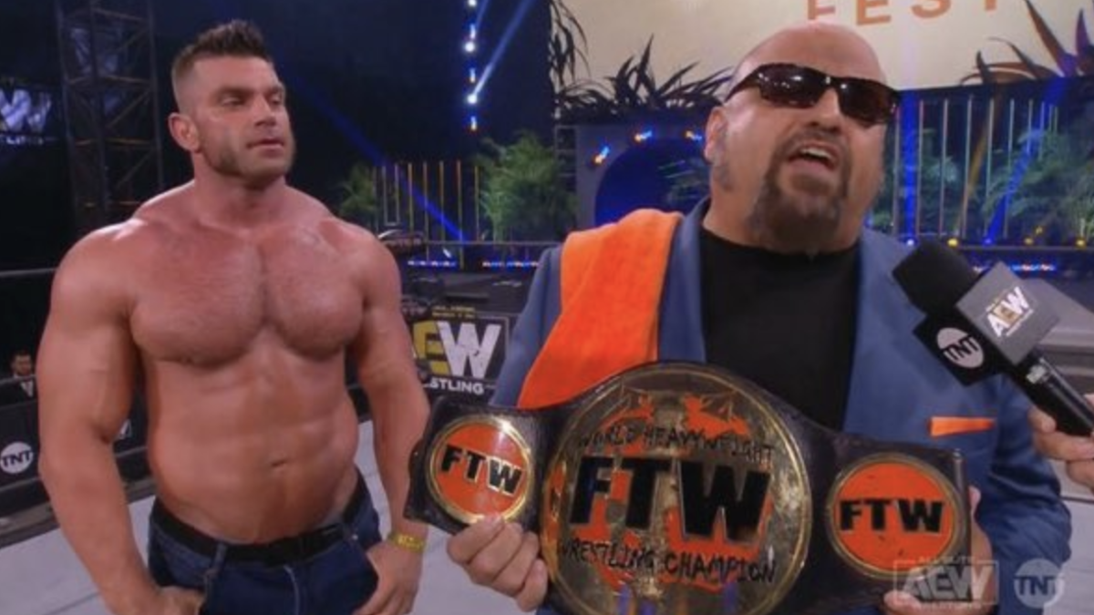 Taz Brings Classic Title To AEW