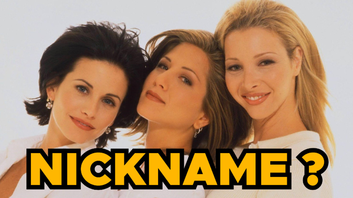 Friends Quiz: Whose Nickname Is It - Rachel, Phoebe Or Monica?