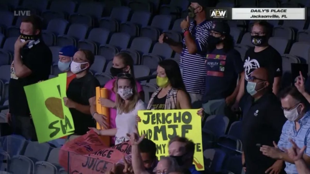 Update On AEW's Safety Measures As 150 Fans Return To Dynamite