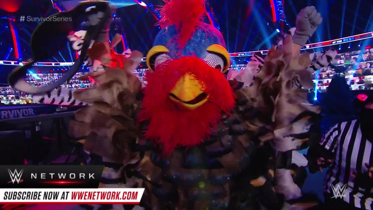 Here's Who Played The Gobbledy Gooker At WWE Survivor Series 2020