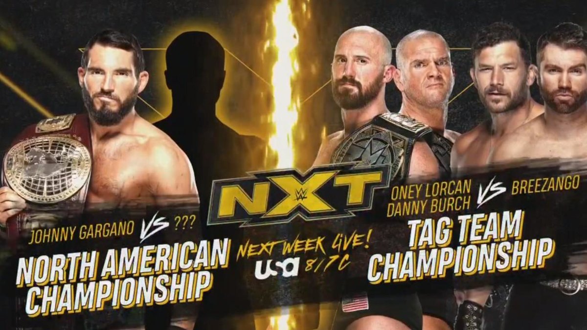 Loaded Card For Next Week's WWE NXT