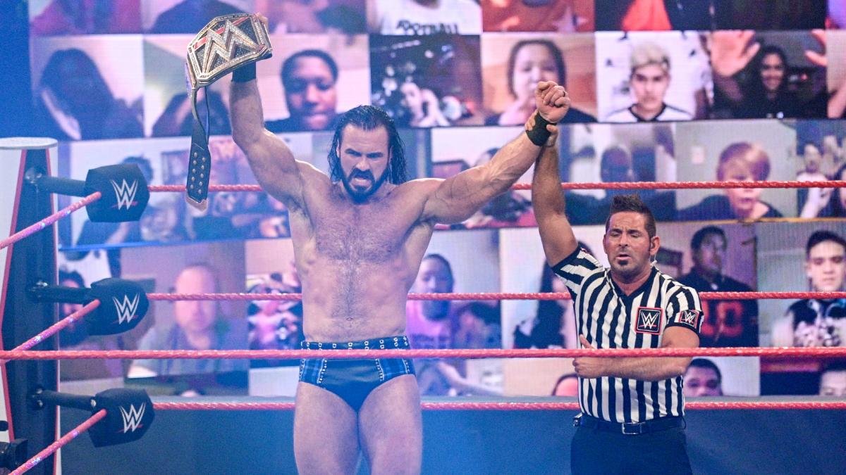 Drew McIntyre Wins WWE Title On Raw