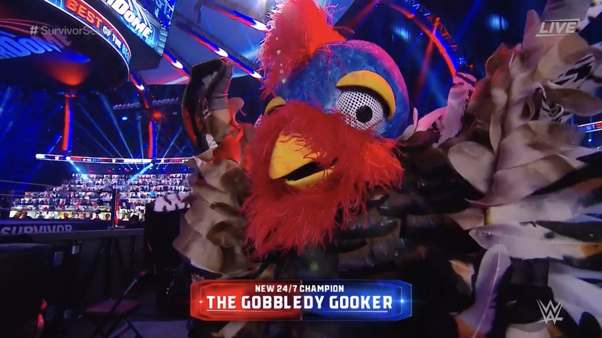 The Gobbledy Gooker Returns At WWE Survivor Series 2020