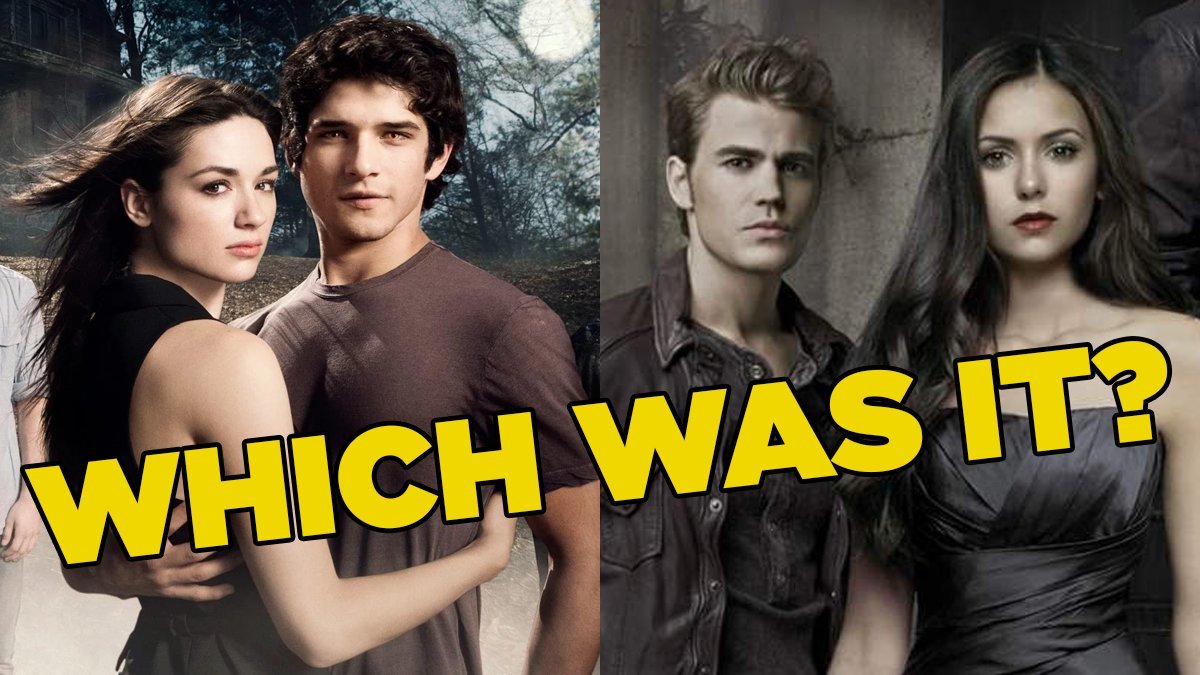 Did These Quotes Come From Teen Wolf Or The Vampire Diaries?