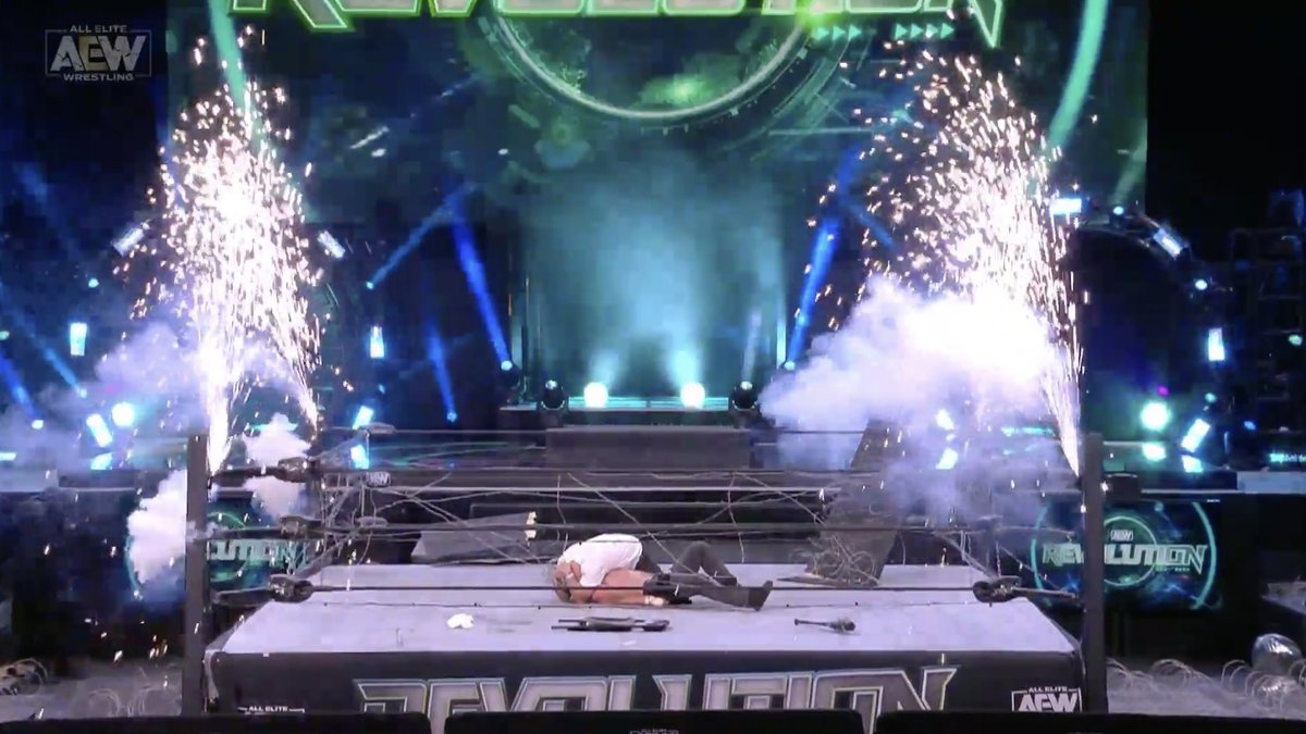 AEW Revolution Exploding Deathmatch Closes On A Whimper, Not A Bang