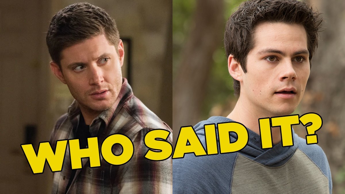Supernatural Or Teen Wolf Quiz: Who Said It - Dean Winchester Or Stiles ...