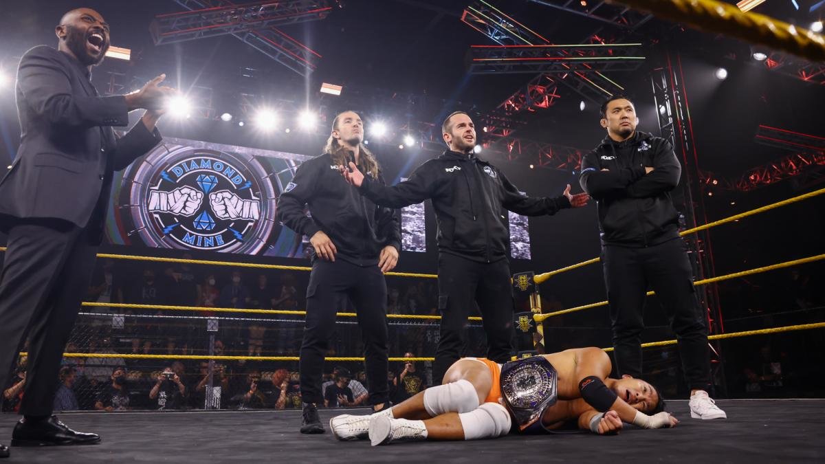 Diamond Mine Debuts With Roderick Strong On WWE NXT