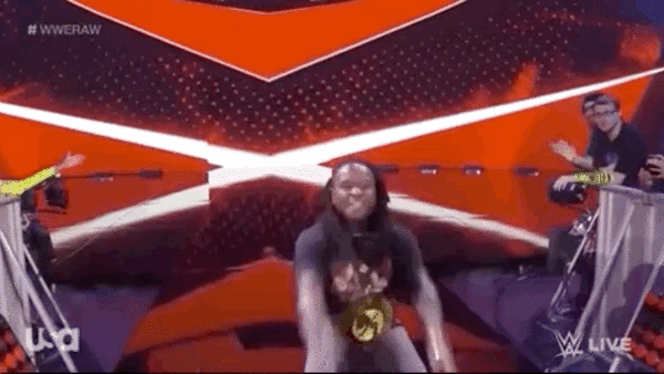 Reginald Flips His Way To Title Glory On WWE Raw