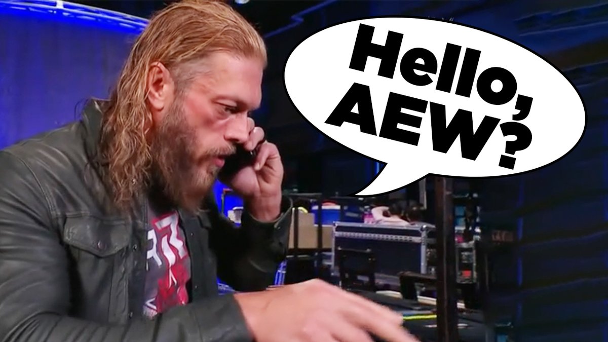 Edge Calls AEW Stars During WWE SmackDown Segment