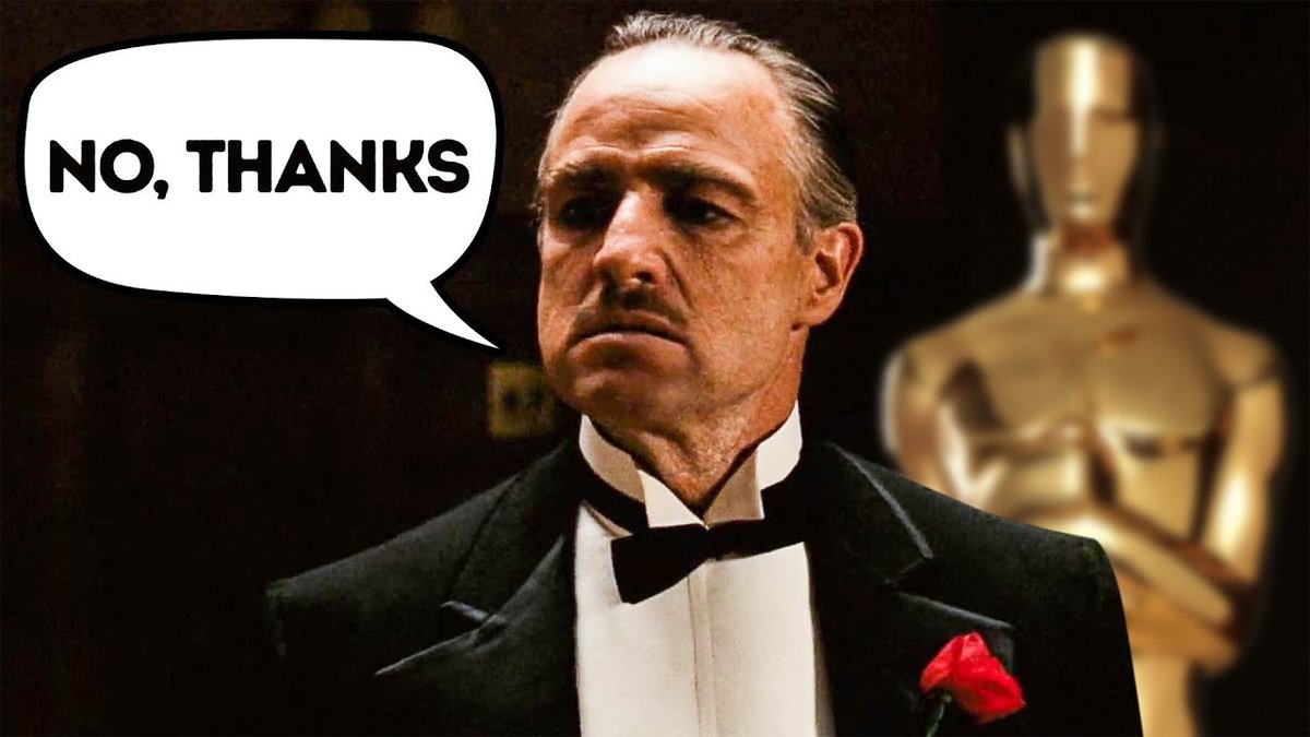 8 Hollywood Stars Who Didn't Accept Their Oscars