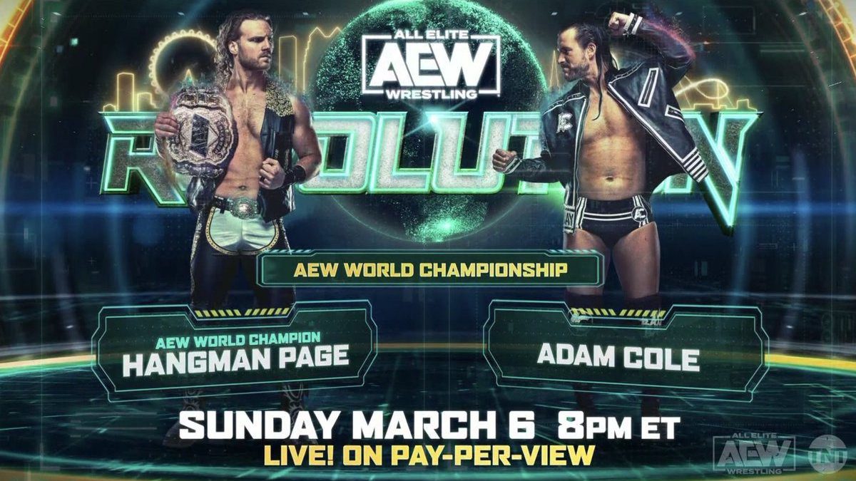 Two Huge AEW World Championship Matches Made Official For Revolution 2022