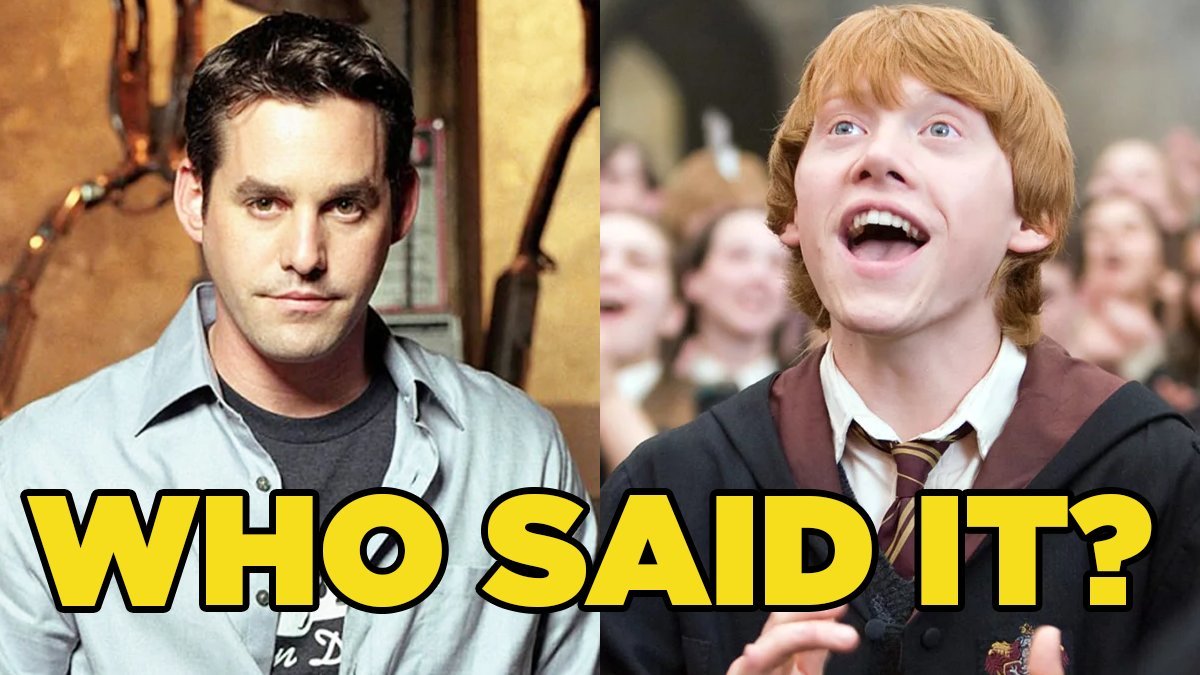 Harry Potter Or Buffy The Vampire Slayer Quiz: Who Said It – Ron ...