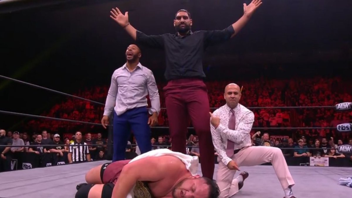 7ft3 GIANT Debuts, Title Change AEW Dynamite (VIDEO)