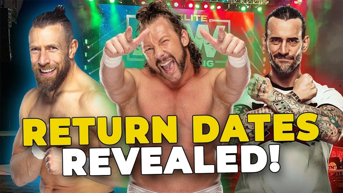 Return Dates For 3 Top AEW Stars Revealed (VIDEO)