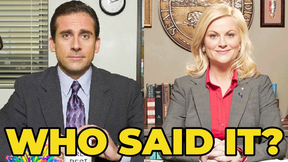 The Office Or Parks And Recreation Quiz: Who Said It - Michael Scott Or ...
