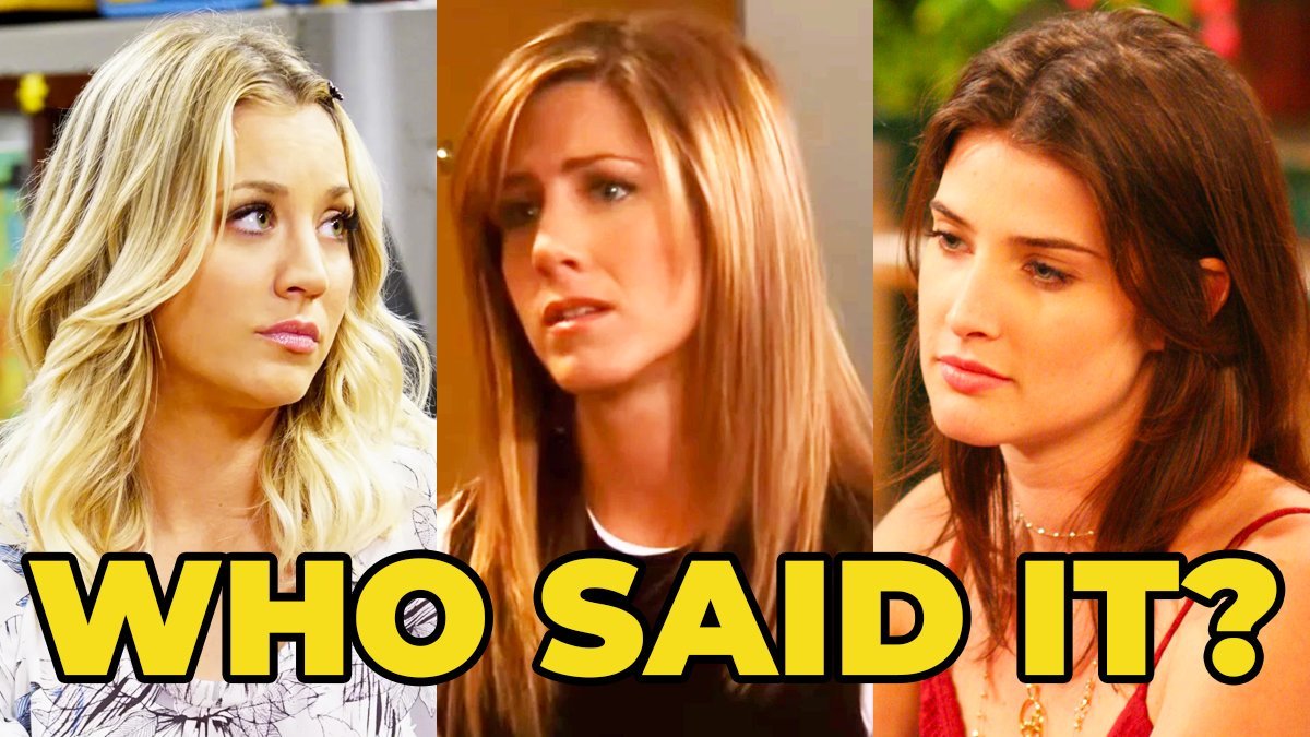 The Big Bang Theory, Friends Or How I Met Your Mother Quiz: Who Said It ...