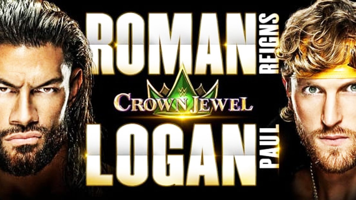 Roman Reigns Vs. Logan Paul Set For WWE Crown Jewel 2022