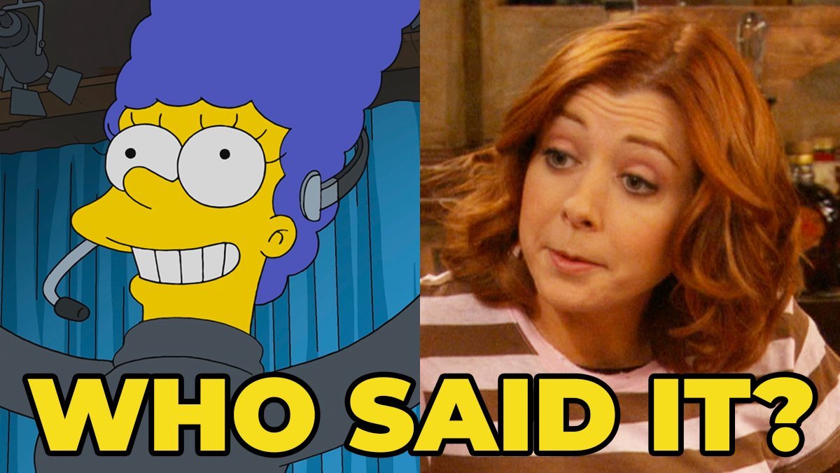 How I Met Your Mother Or The Simpsons Quiz: Who Said It - Lily Or Marge?