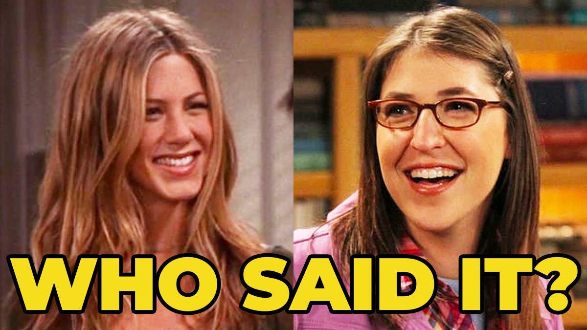 The Big Bang Theory Or Friends Quotes Quiz: Who Said It - Amy Or Rachel ...