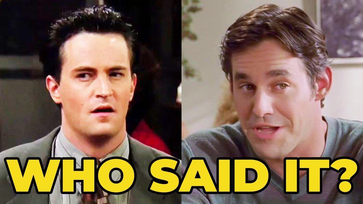Friends Or Buffy The Vampire Slayer Quotes Quiz: Who Said It - Chandler ...