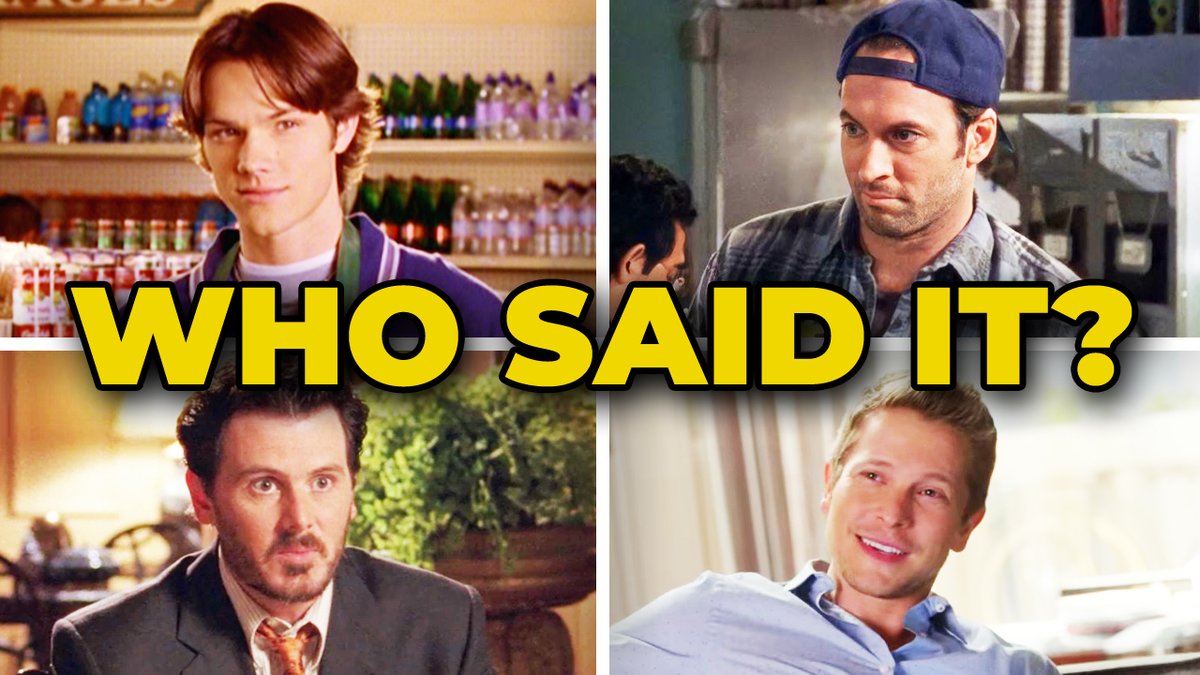 Gilmore Girls Quiz: Which Of Lorelai Or Rory's Love Interests Said It?