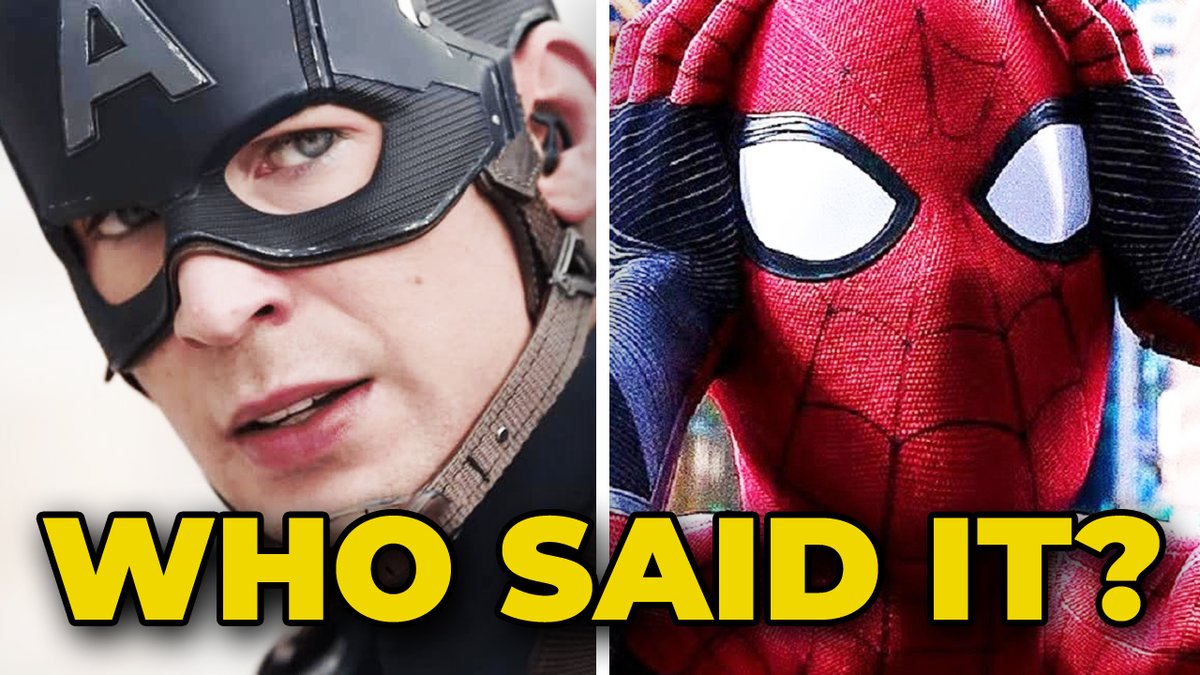 MCU Quiz: Who Said It - Captain America Or Spider-Man?