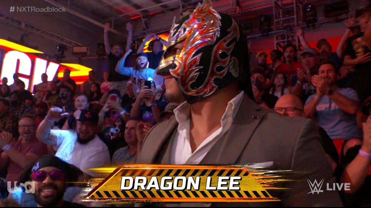 Dragon Lee Makes WWE Debut