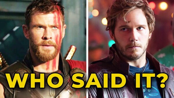 MCU Quiz: Who Said It - Thor Or Peter Quill?