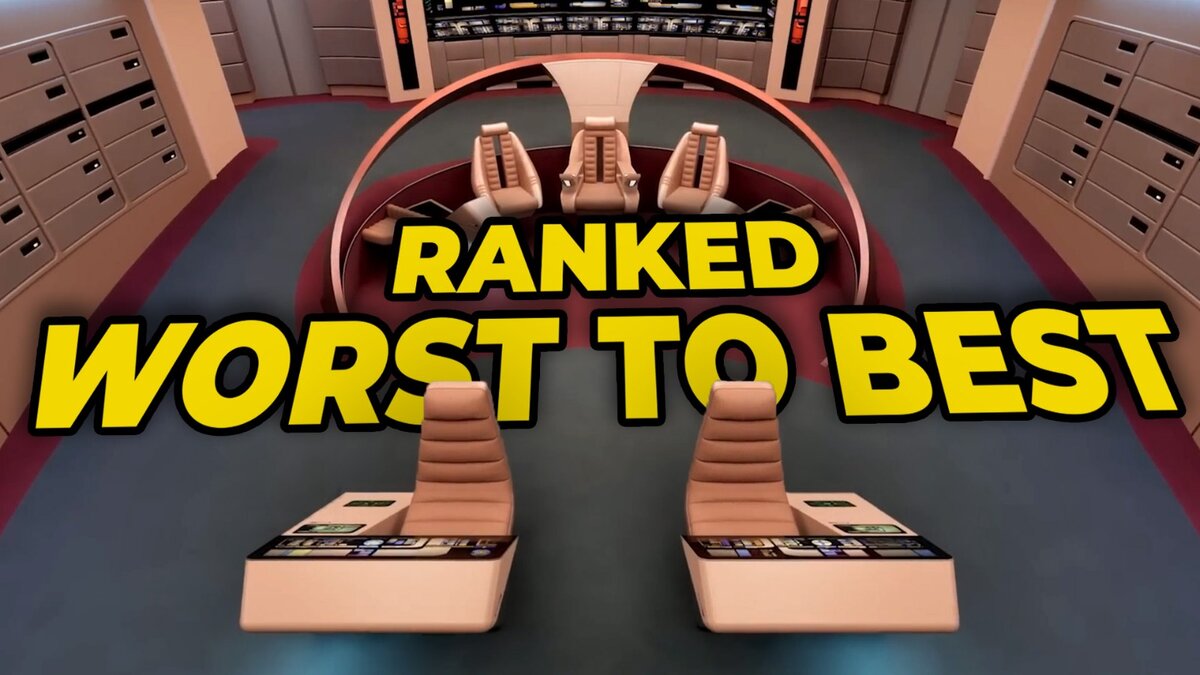 Star Trek: Ranking The Main Bridges (2025)