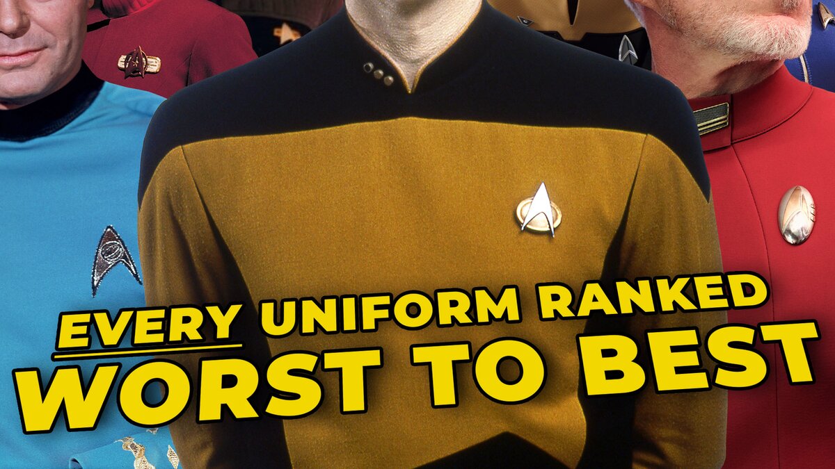 Star Trek: Every Starfleet Uniform Ranked From WORST To BEST